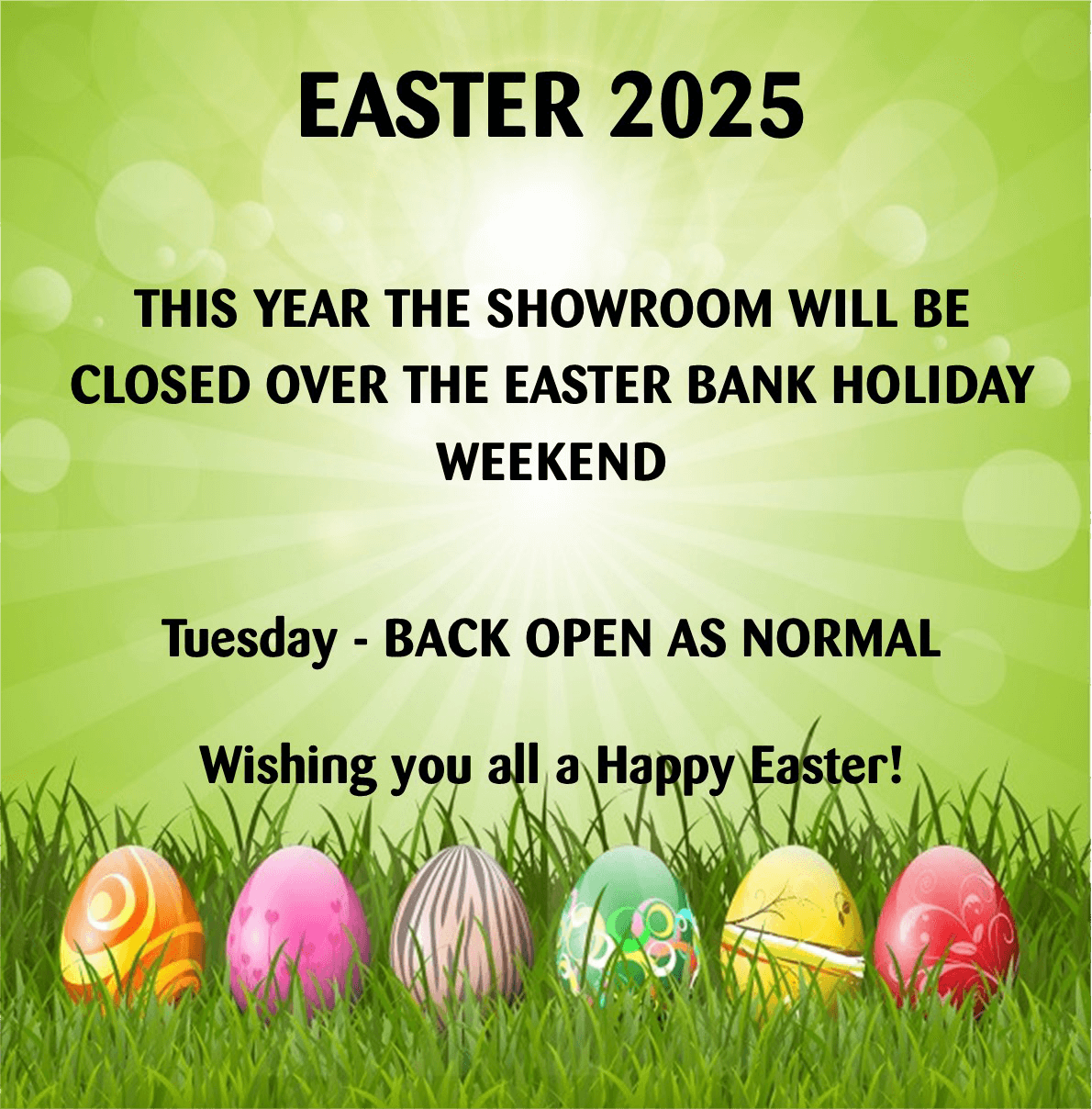Easter 2025 | Three Counties Pools & Spas